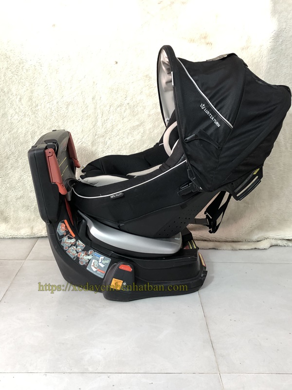 Ghế ngồi ô tô Combi Luxtia Turn 360 thanh lý - Xe đẩy em bé Nhật Bản - Xe đẩy em bé thanh lý giá rẻ